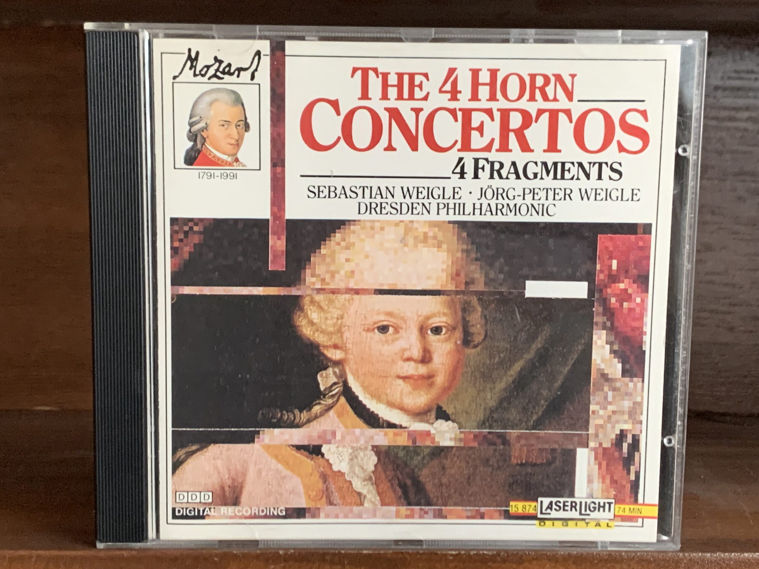 Mozart - The 4 Horn Concertos / 4 Fragments - Bazar de Música