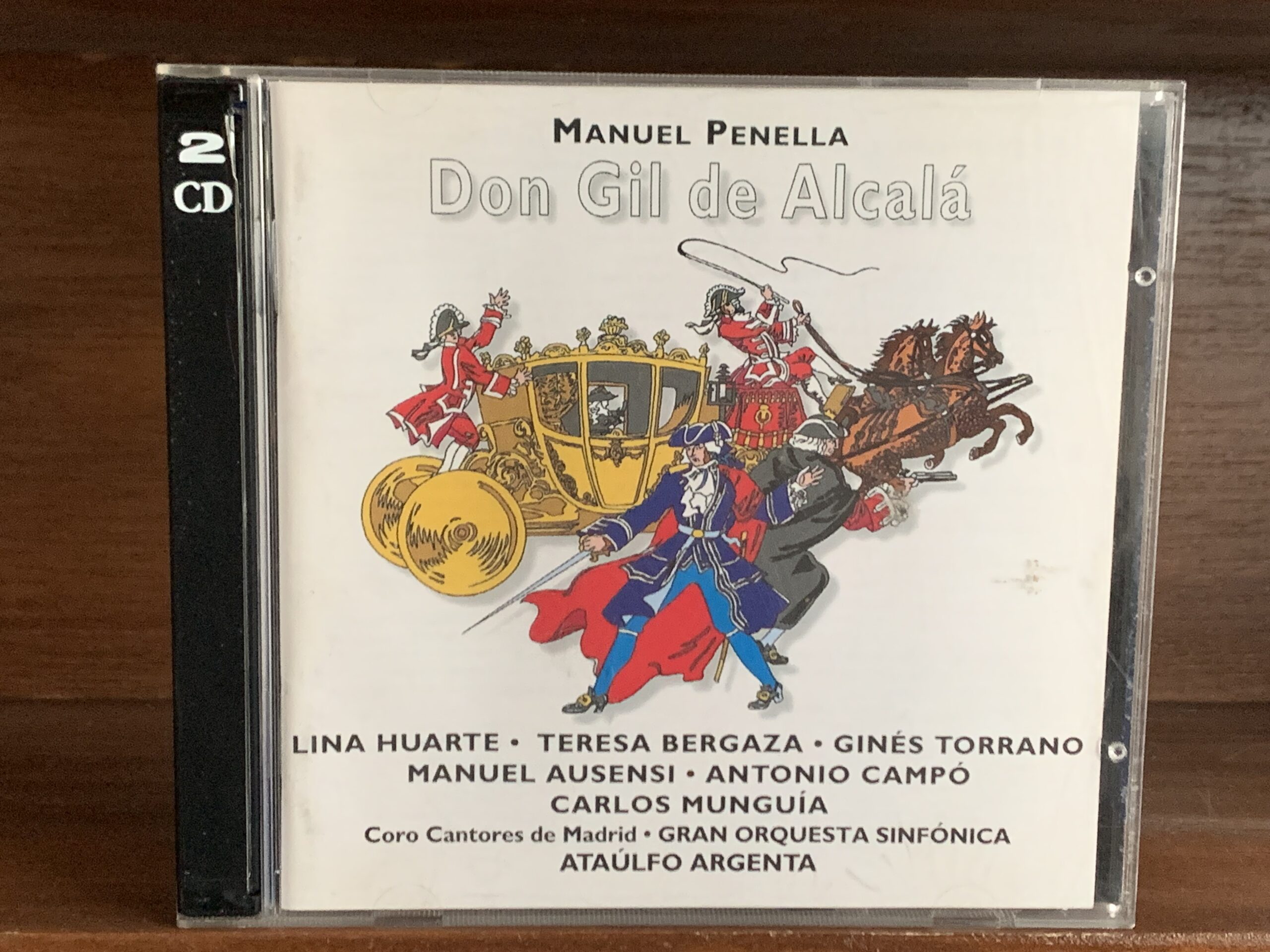 Penella - Don Gil de Alcalá (Argenta / 2 CDs) - Bazar de Música